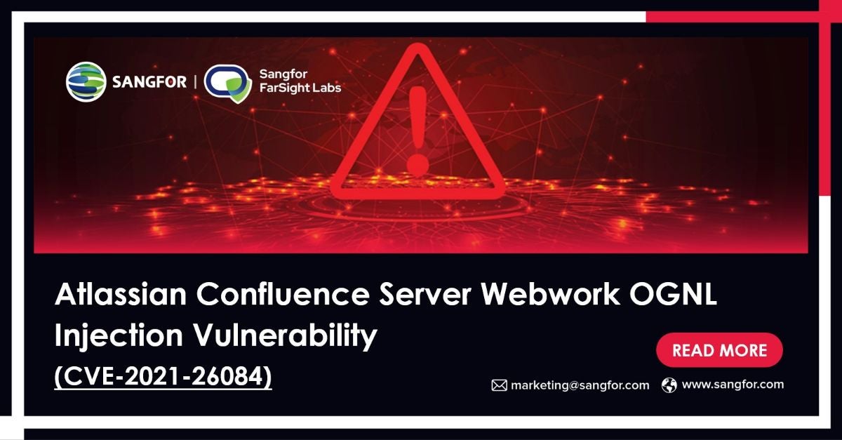 CVE-2021-26084: Atlassian Confluence Server Webwork OGNL Injection ... CVE-2021-26084: Atlassian Confluence Server Webwork OGNL Injection ...