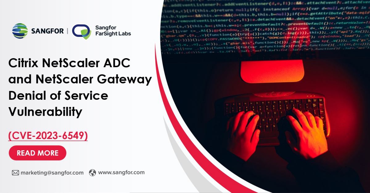 Cve 2023 6549 Citrix Netscaler Adc And Netscaler Gateway Denial Of